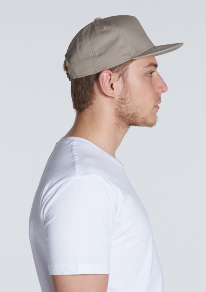 Denim Cap With Sandwich Trim - The Uniform Factory