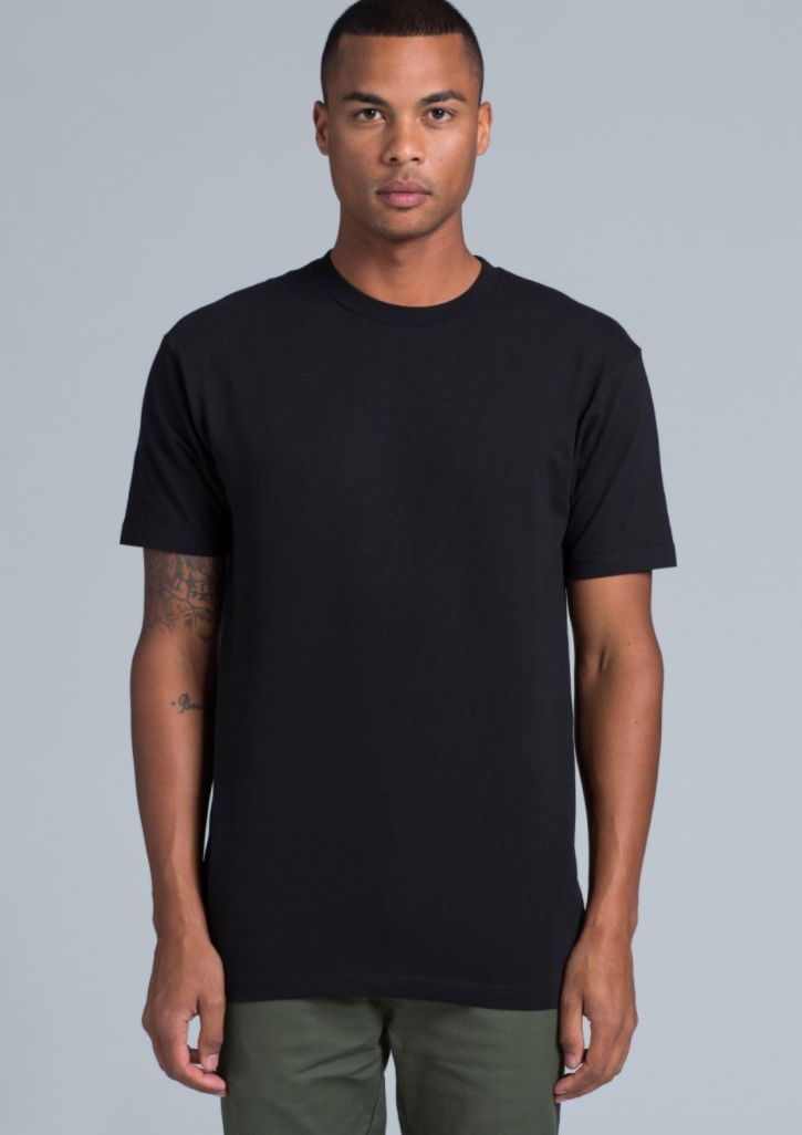 Mens Block Tee Extra Sizes - The Uniform Factory