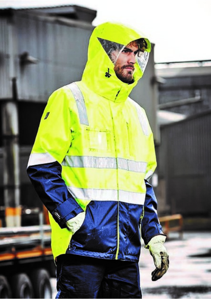 Hi Vis 4in1 Waterproof Jacket - The Uniform Factory