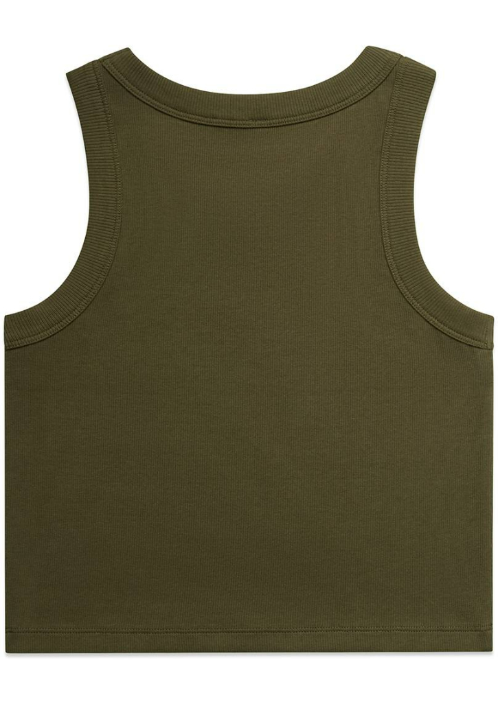 Organic Rib Crop Tank - The Uniform Factory
