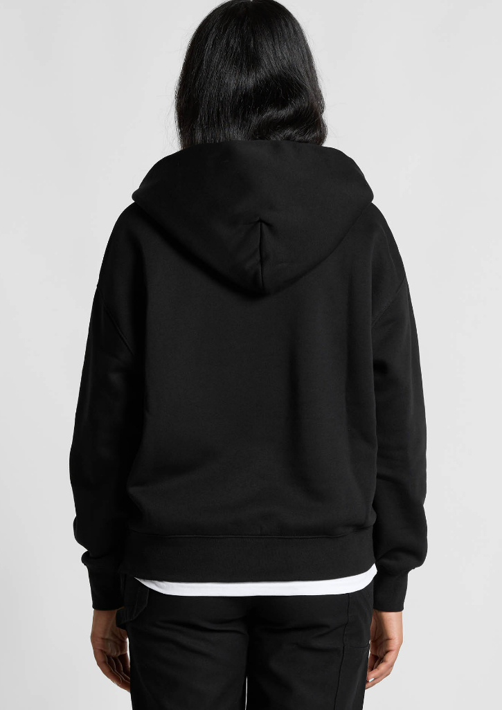 Womens Relax Half Zip Hood - The Uniform Factory