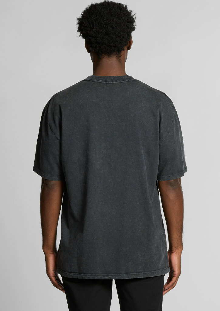 Mens Stone Wash Heavy Tee - The Uniform Factory